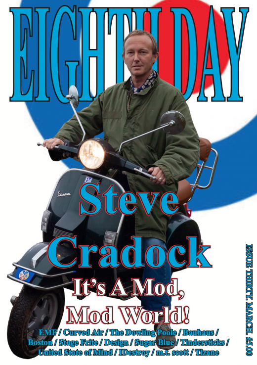 Read Steve’s interview for Eight Day magazine – Steve Cradock